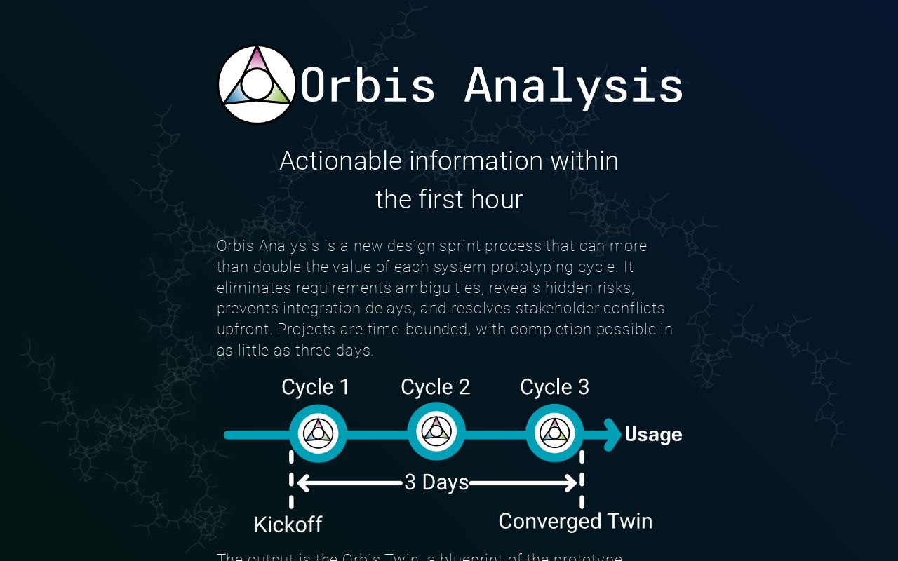 Orbis Analysis Overview